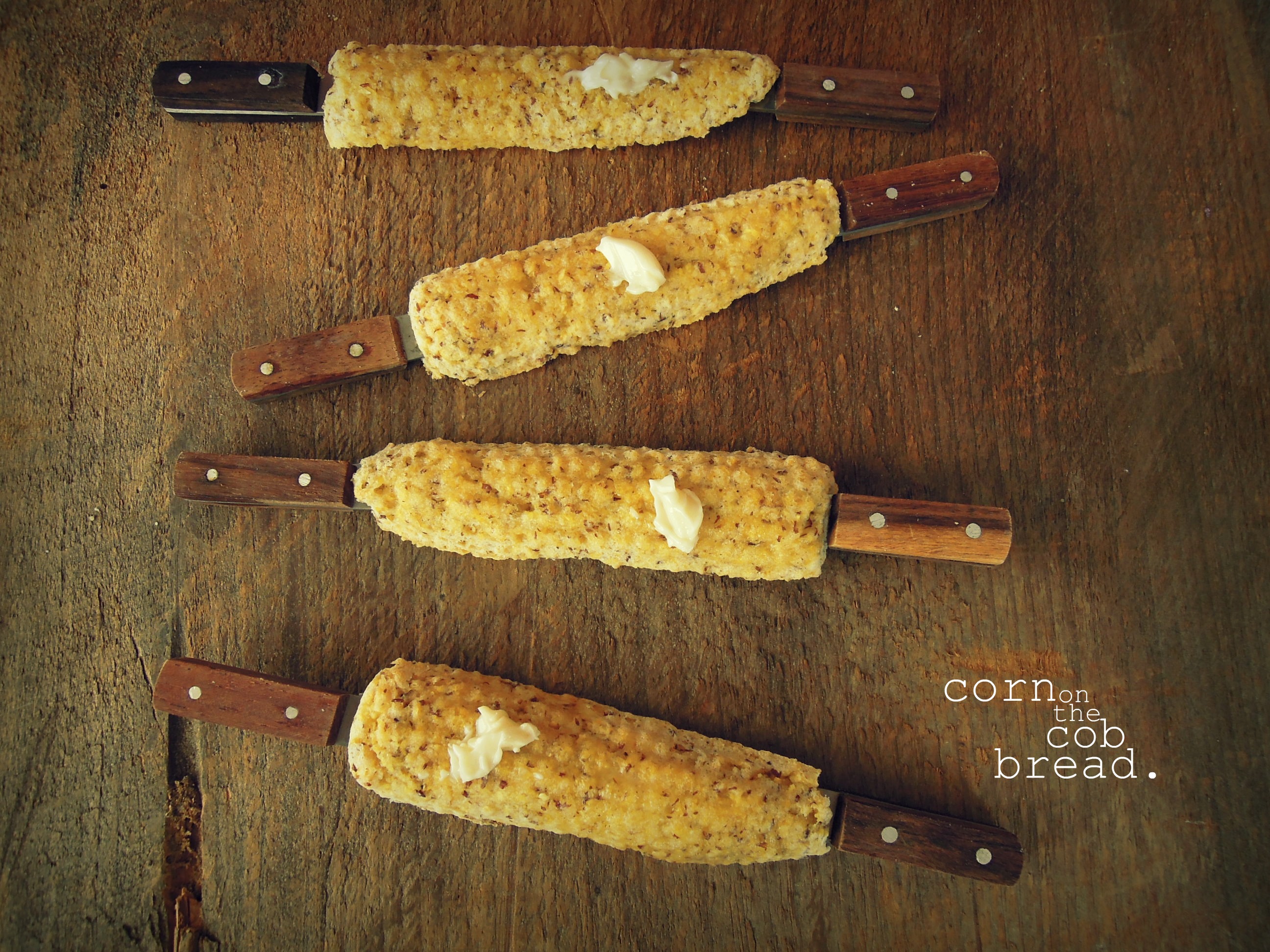 corn on the cob bread - Fork and Beans